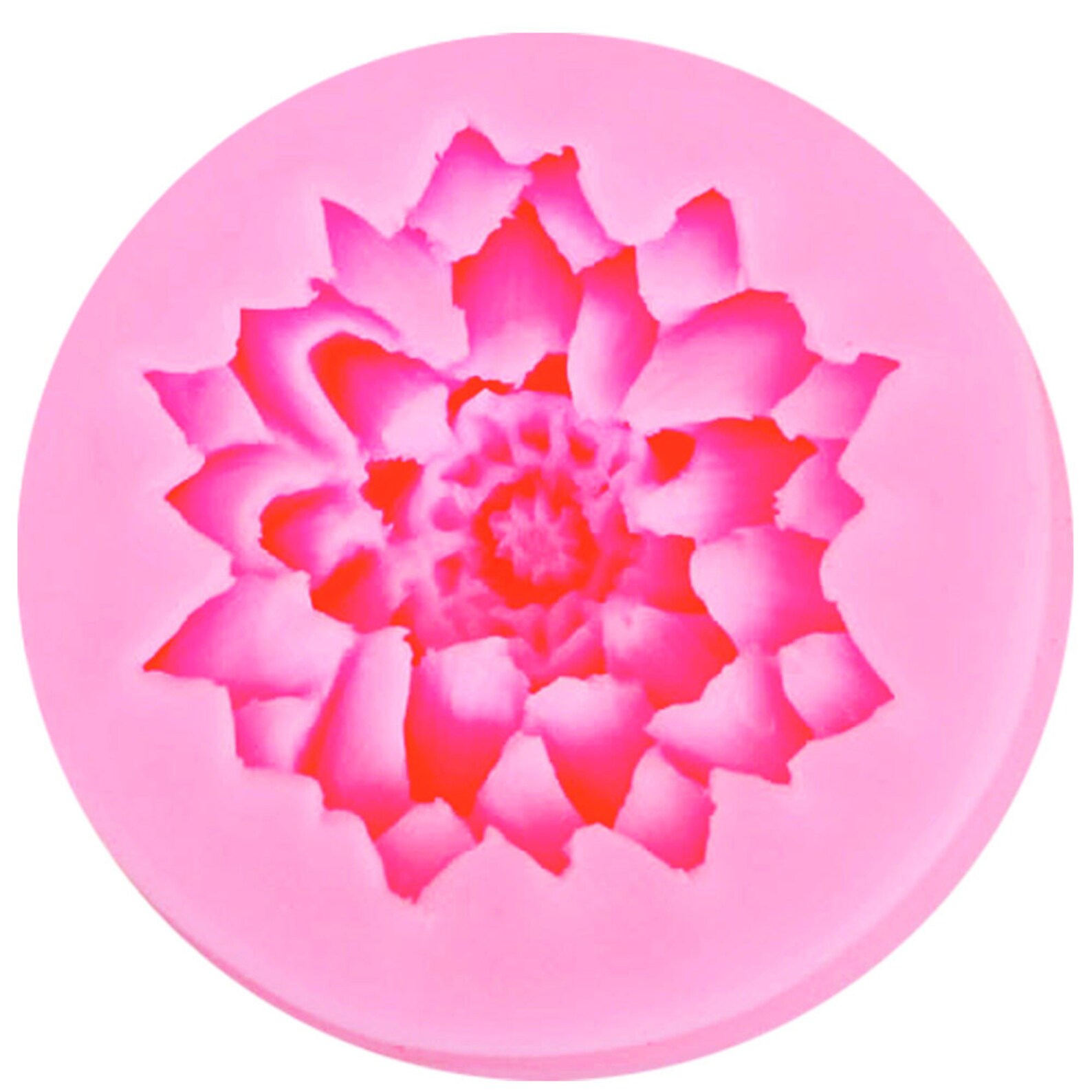 Lotus Shape Chocolate Candy Jello 3D Silicone Mold Cartoon | Etsy