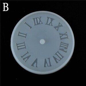 Silicone Mold Silicone Mould Handmade Tool for Jewelry 9.8cm Big Clock ...