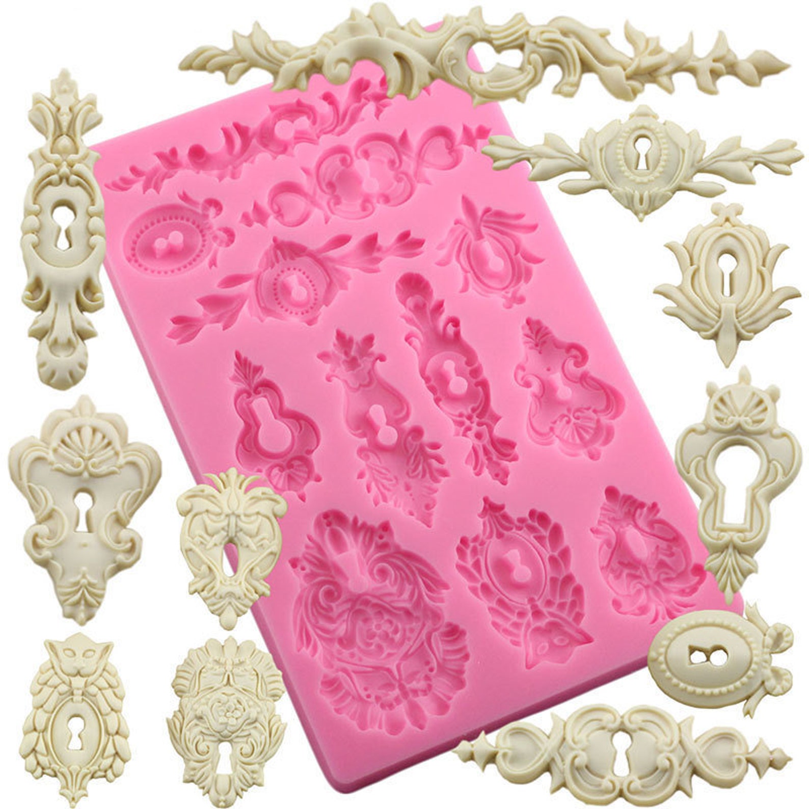 DIY Cake Baking Frame Silicone Molds Cake Border Decoration | Etsy