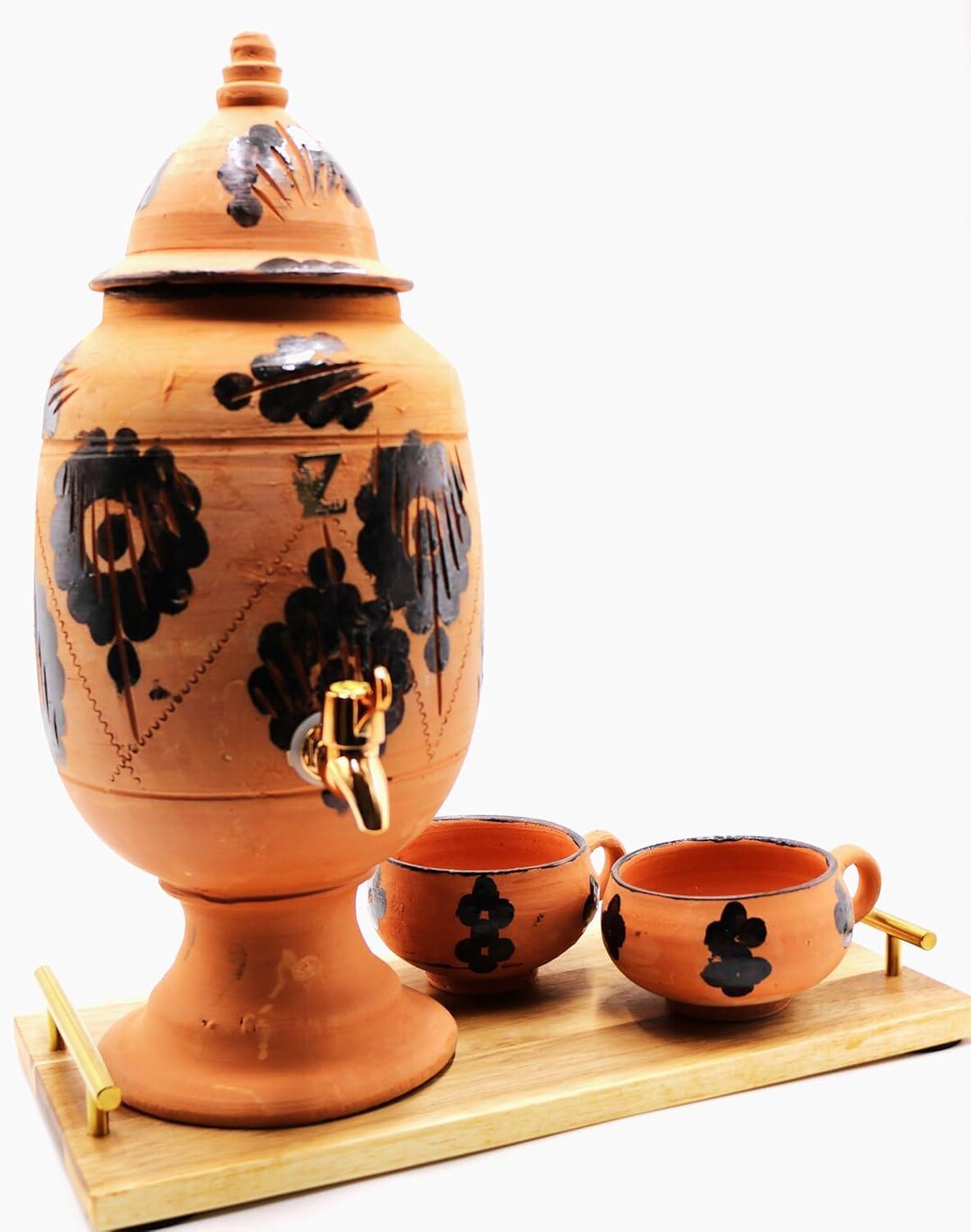 Terracotta Jar With Tap: Purify Your Water Naturally Complete Set With ...