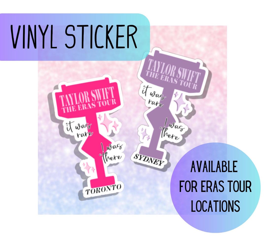 Eras Tour Stage Sticker// Long Live // Sticker // Diecut Sticker ...