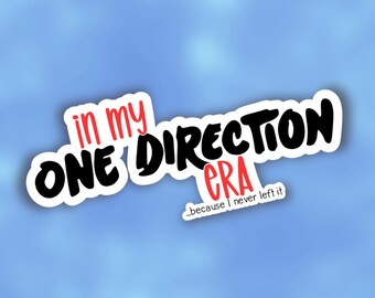 In My Directioner Era Sticker // One Direction // Diecut Sticker ...