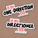 In My Directioner Era Sticker // One Direction // Diecut Sticker ...