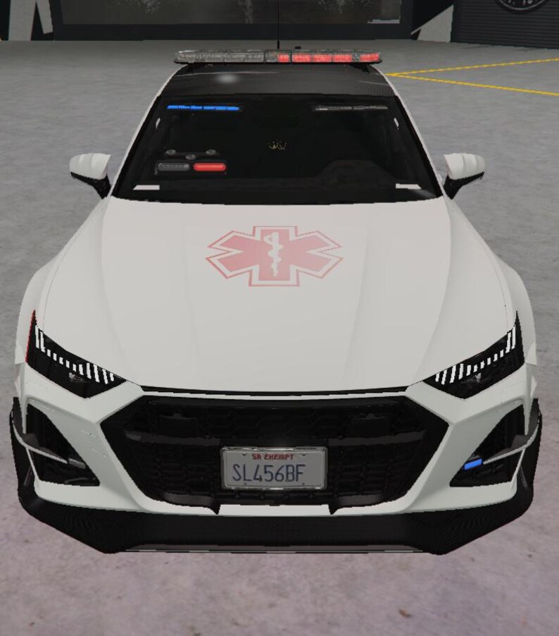 Fivem Medic Lsmd Audi Rs7 Paramedic Debadded Reworked From Gacars - Etsy