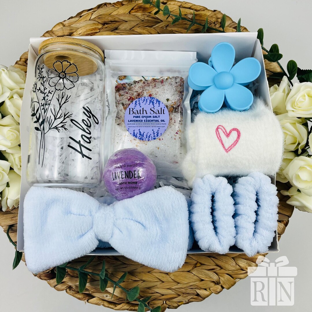 Pamper Mom Spa Gift Box Happy Birthday Gift Box Best Friend Spa Gift ...
