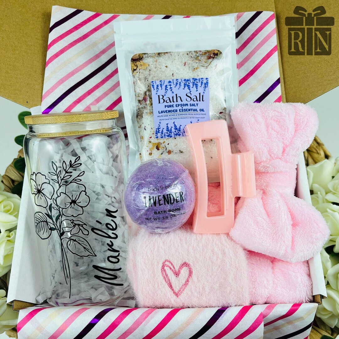 New Mom Spa Gift Box New Mom Care Package Self-care Gift for New Mom ...