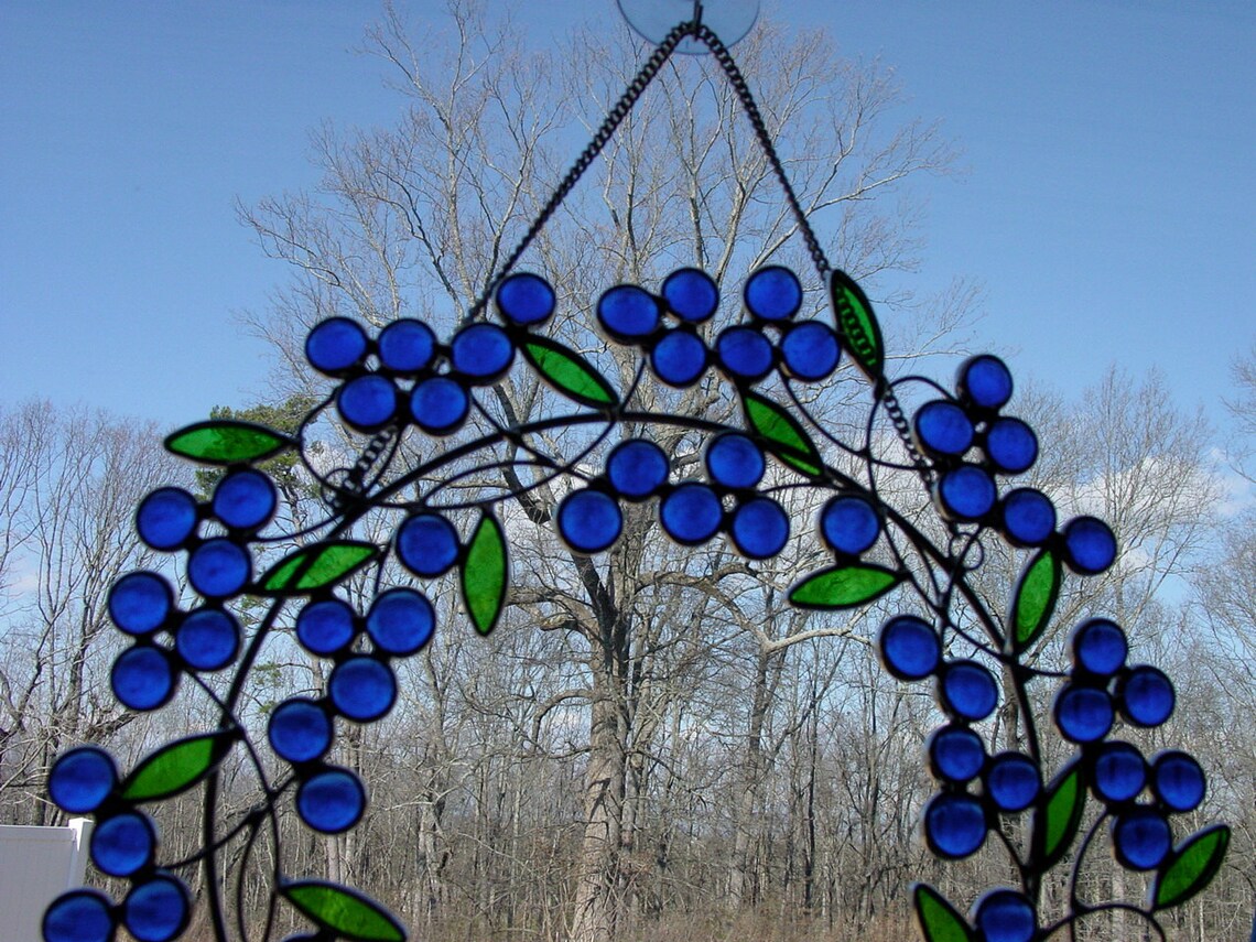 Blue Berry Wreath . - Etsy