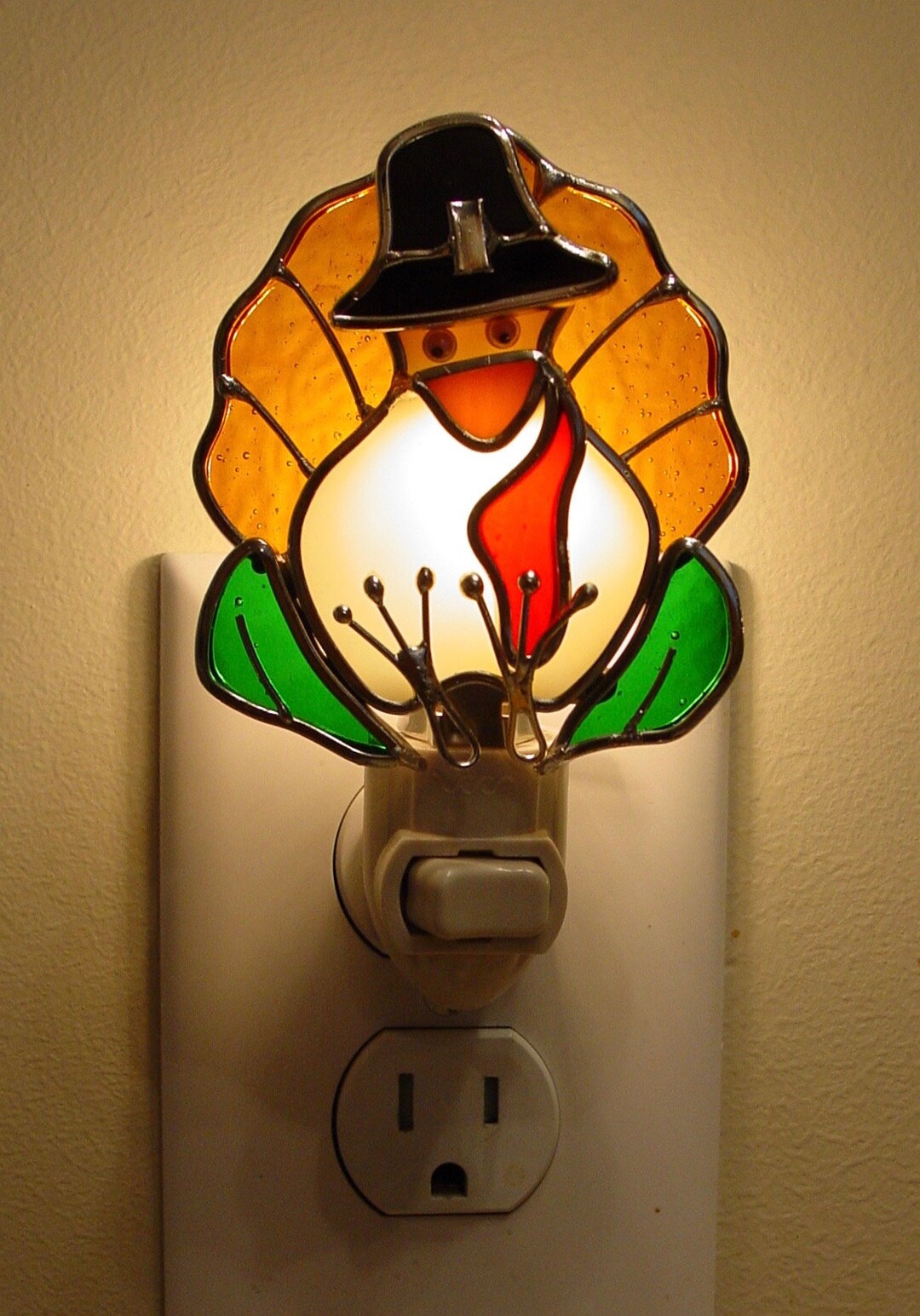Thanksgiving Turkey Night Light - Etsy