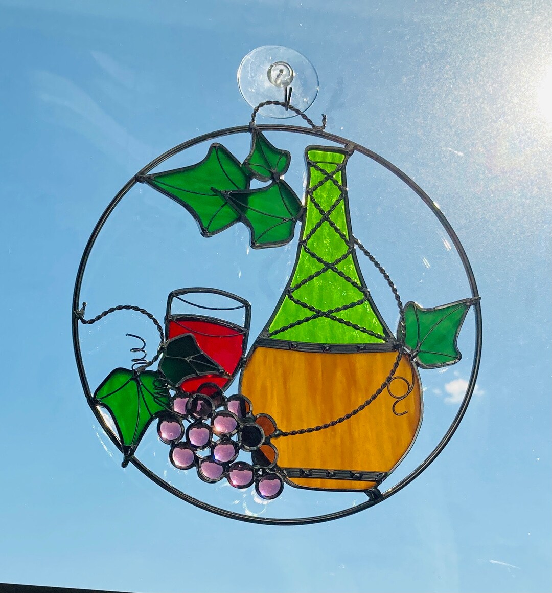 Wine Bottle Ring - Etsy