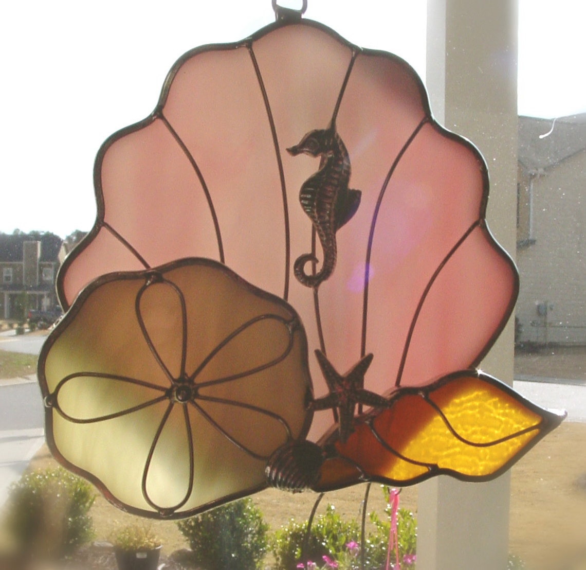 Seashell Sun Catcher - Etsy