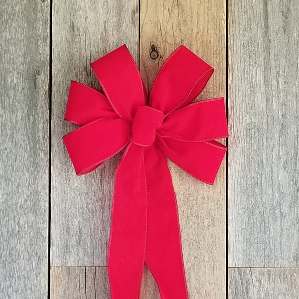 Christmas Wreath Bows Etsy