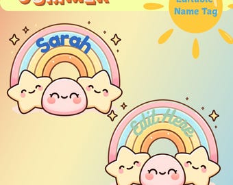 Summer Editable Name Tags , Ice Cream Name Tags , Cubby Name Tags ...