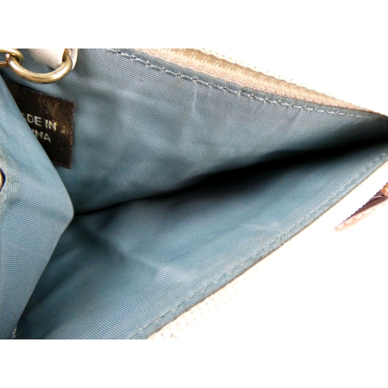 Coach Chalk Pebble Leather Mini Skinny Case - Etsy