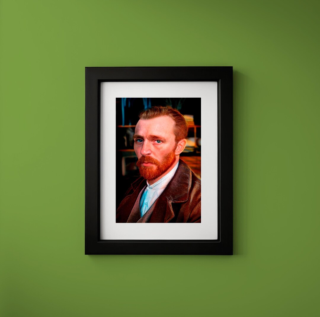 Lenticular Poster - Vincent Van Gogh - Portrait Morph - Etsy UK