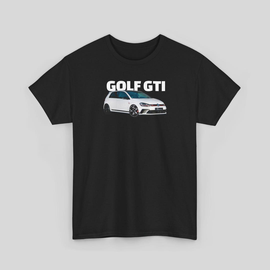 Golf GTI Car Illustration T-shirt | VW GTI Automotive Tee - Etsy