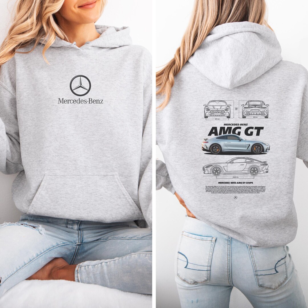 Mercedes-benz AMG GT Unisex Hoodie, Car Enthusiast Gift, Cozy ...