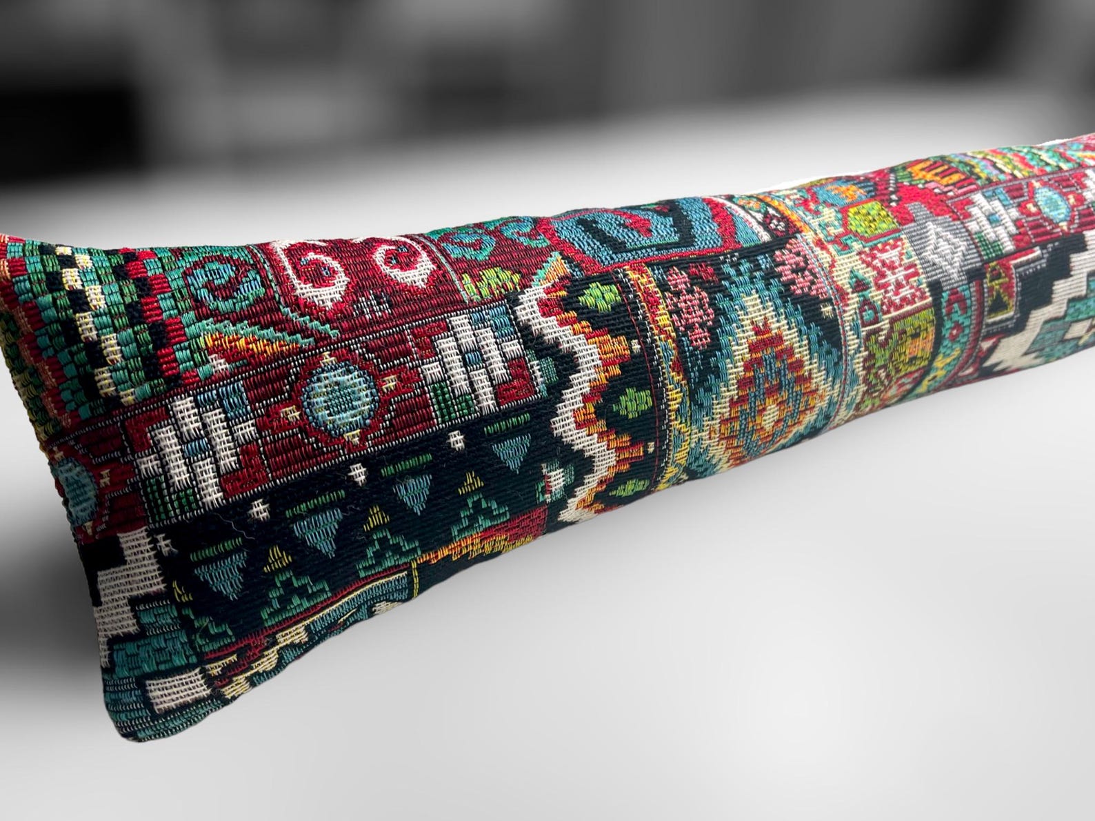 Moroccan Aztec Heavy Draught Excluder – 70-200cm, Weighted Draft ...