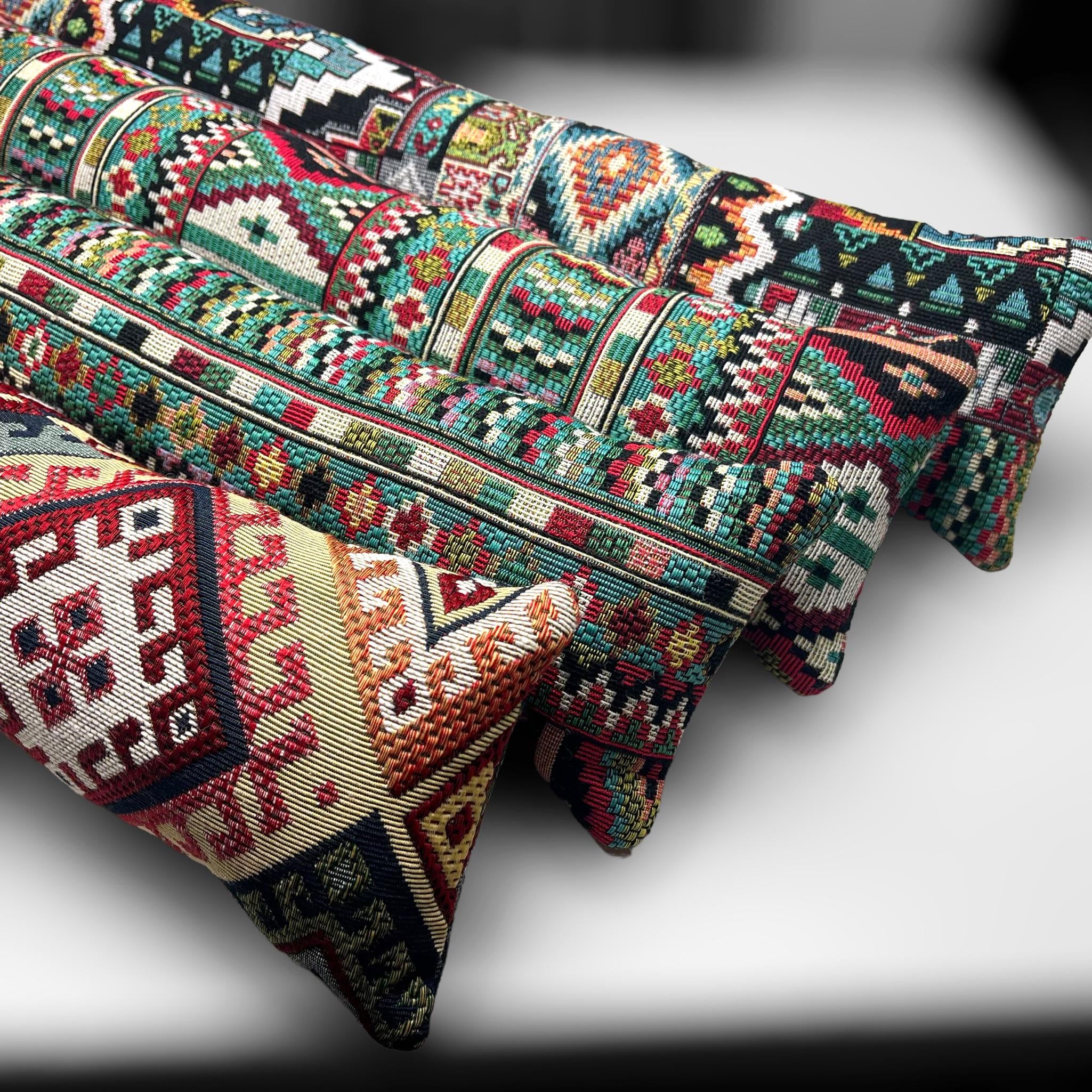 Moroccan Aztec Heavy Draught Excluder – 70-200cm, Weighted Draft ...