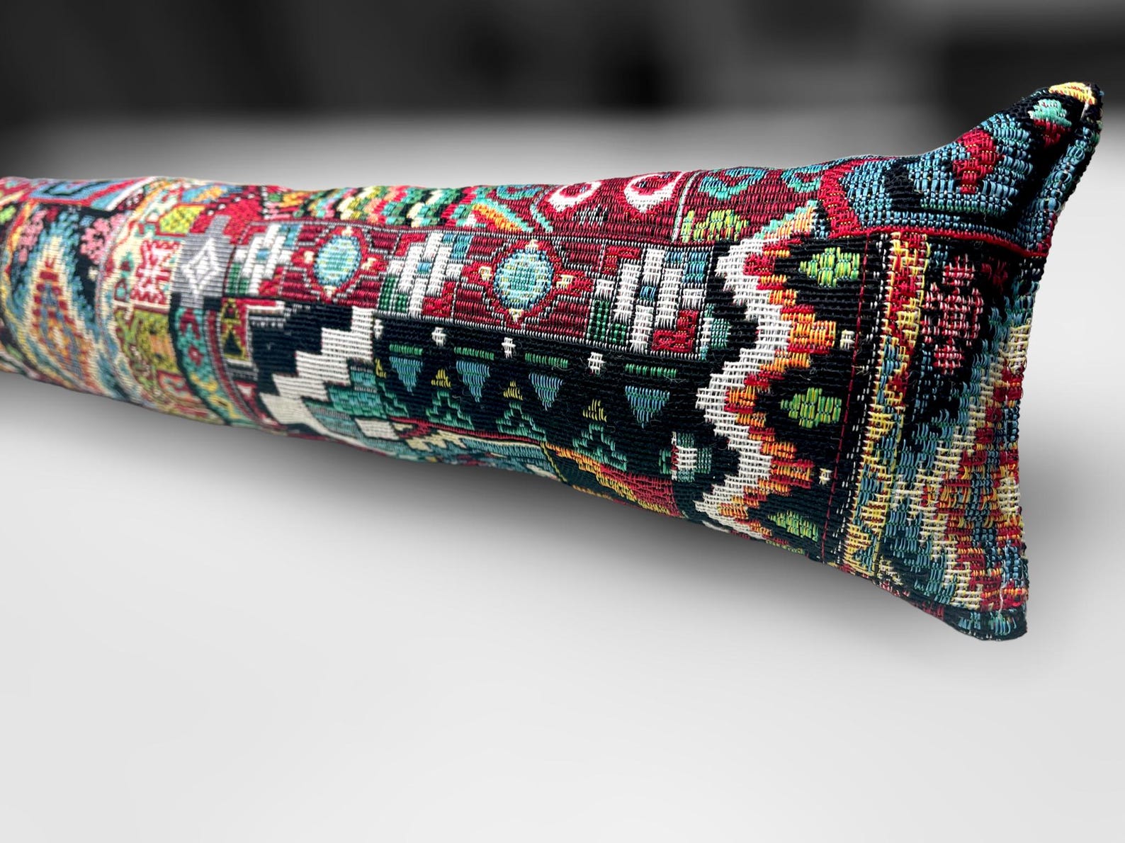 Moroccan Aztec Heavy Draught Excluder – 70-200cm, Weighted Draft ...