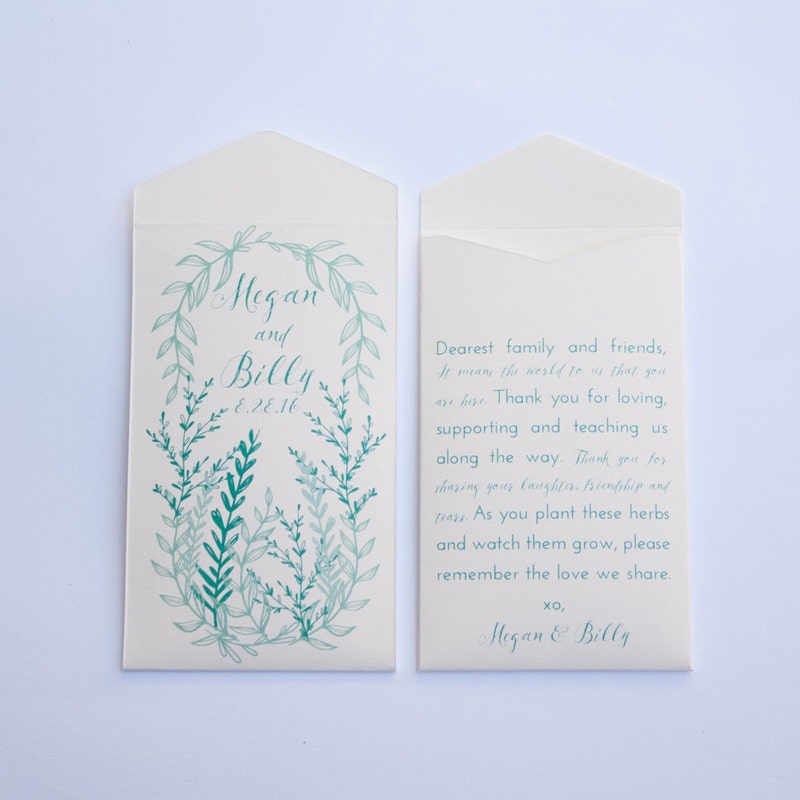 Seed Envelopes - Etsy