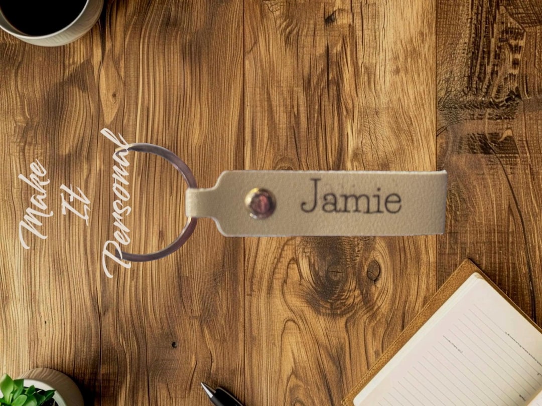 Custom Leather Keychain Personalized for Special Occasions - Etsy