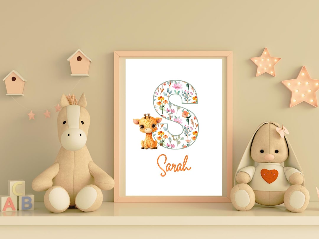 New Baby Gift, New Personalized Baby Gift, New Baby Printing ...