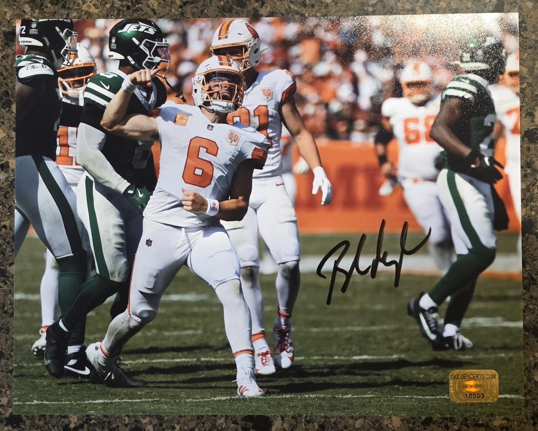 BAKER MAYFIELD Tampa Bay Buccaneers Signed 8 X 10 Photo W Coa - Etsy