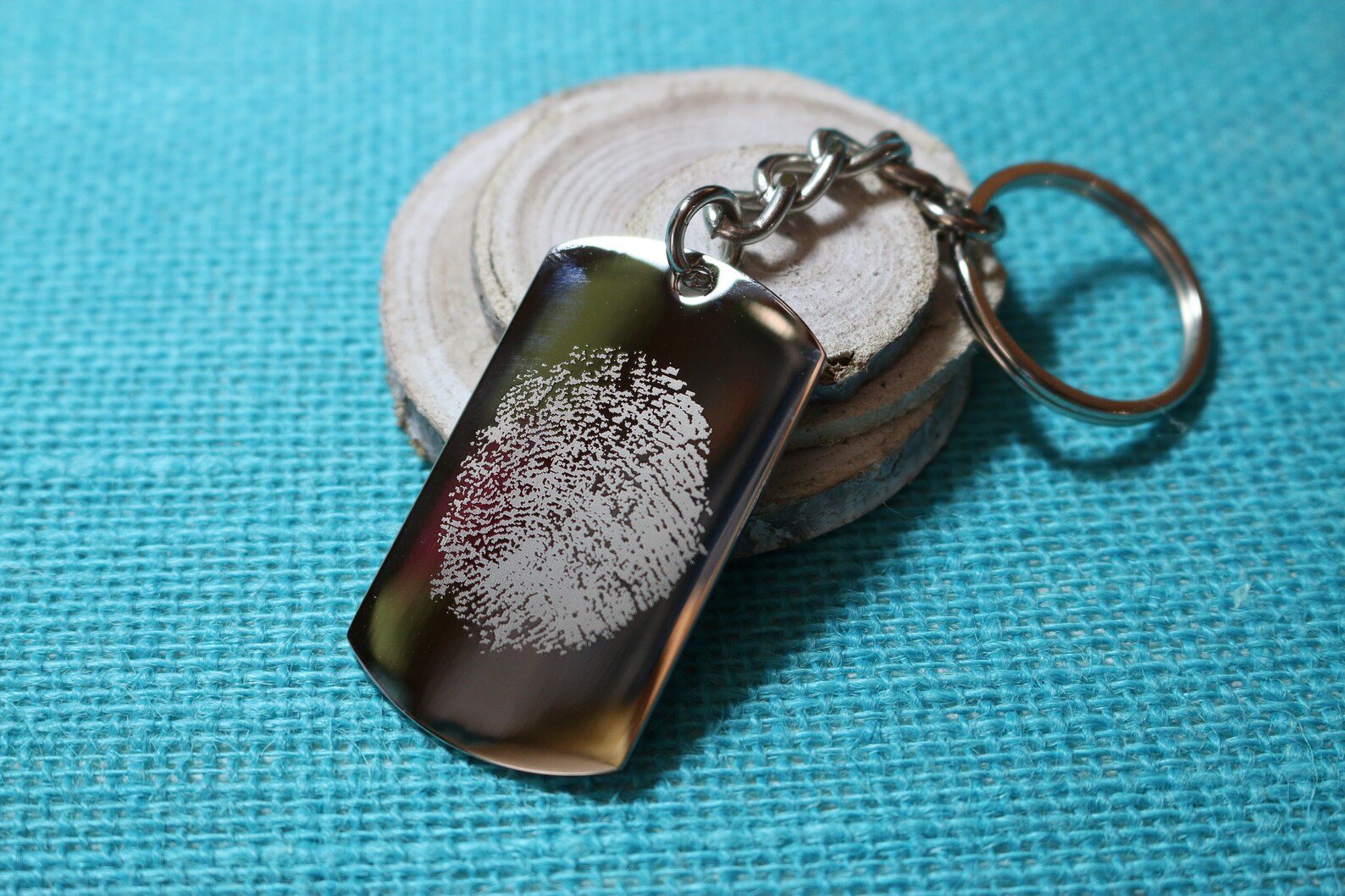 Personalized Photo Engraved Dog Tag - Etsy