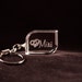 Personalized Crystal Keychain - Etsy