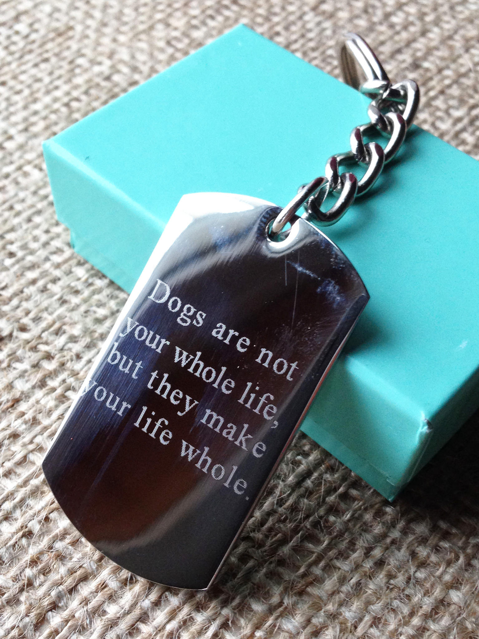 Personalized Photo Engraved Dog Tag | Etsy