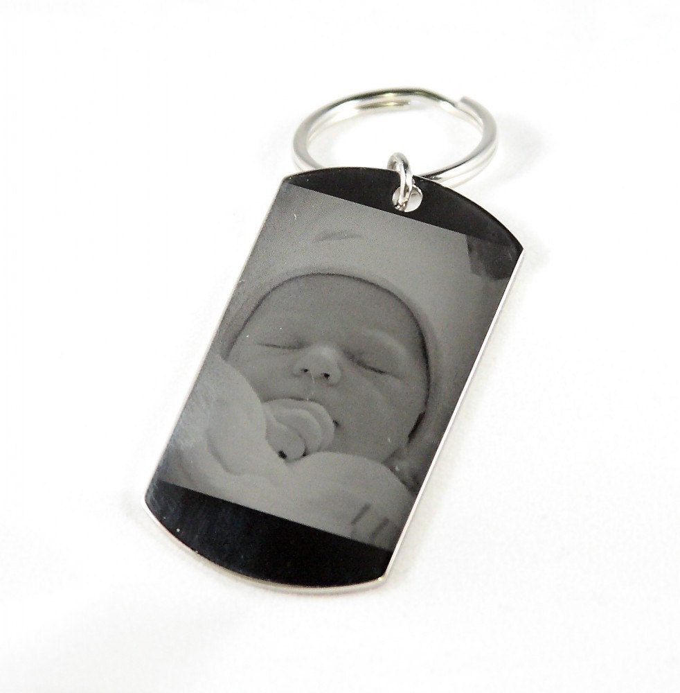 Personalized Photo Engraved Dog Tag - Etsy