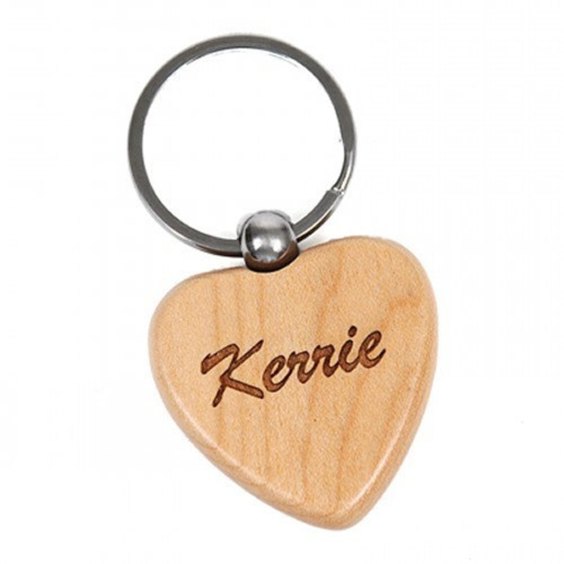 Personalized Wood Keychain Laser Engraved - Etsy