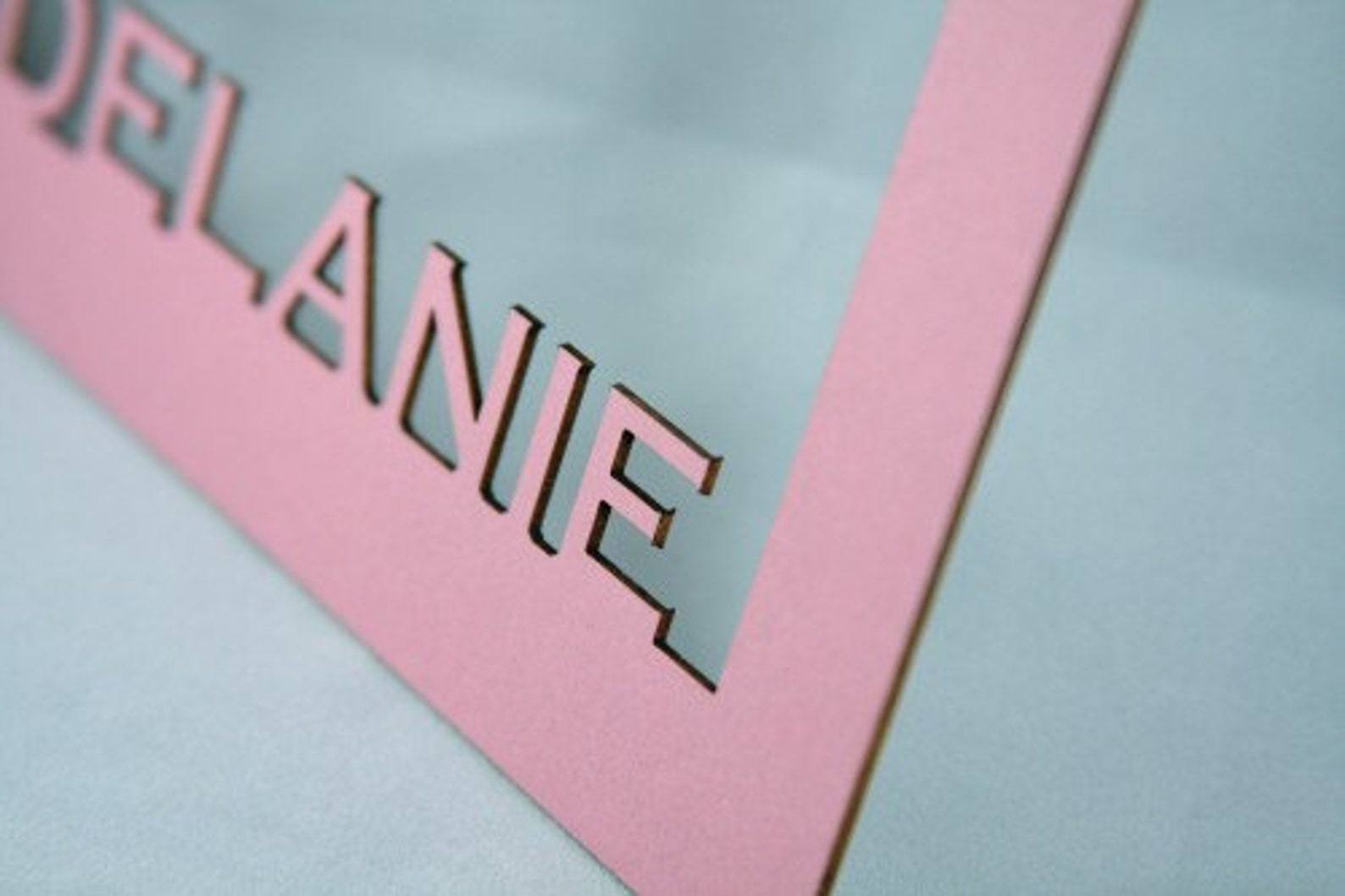 Personalized Laser Cut 8x10" Mat Board Cutout Frame Insert - Etsy