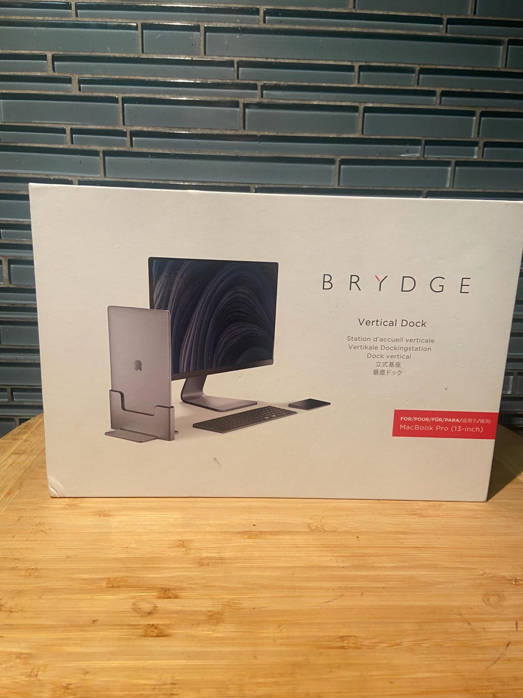 Brydge MacBook Vertical Dock for 13" MacBook Air (space Gray) BRY13MBA ...