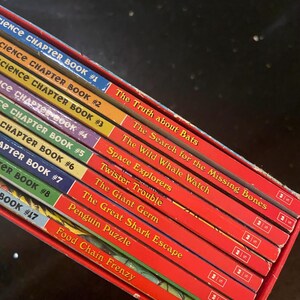 Magic School Bus Chapter Book Boxed Set, Preowned Books 1-8 - Etsy ...