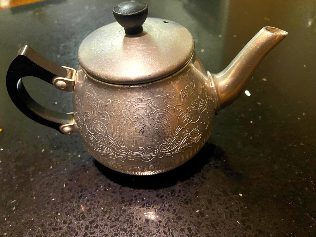 MCM Swan Brand Teapot "the Carlton" Chrome-plated 2 Cups 1950s - Etsy