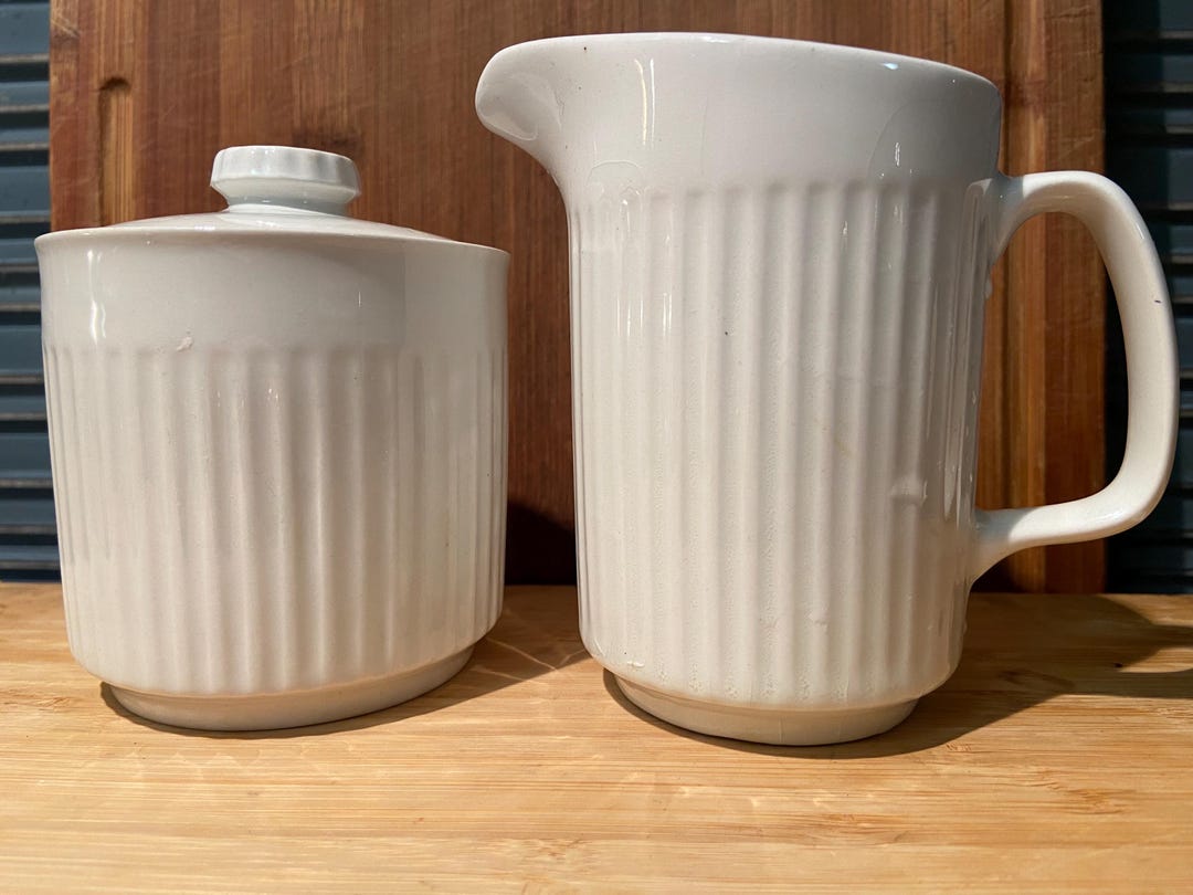 Johnson Bros. Athena Cream Jug and Sugar With Lid England - Etsy