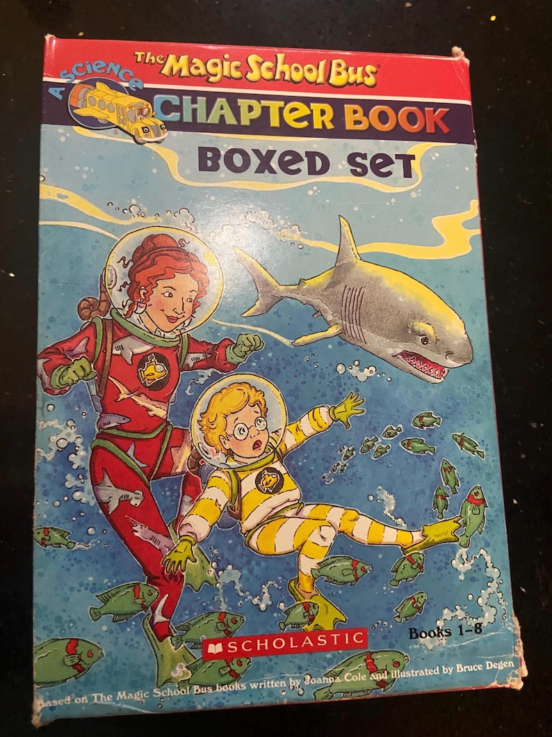 Magic School Bus Chapter Book Boxed Set, Preowned Books 1-8 - Etsy ...