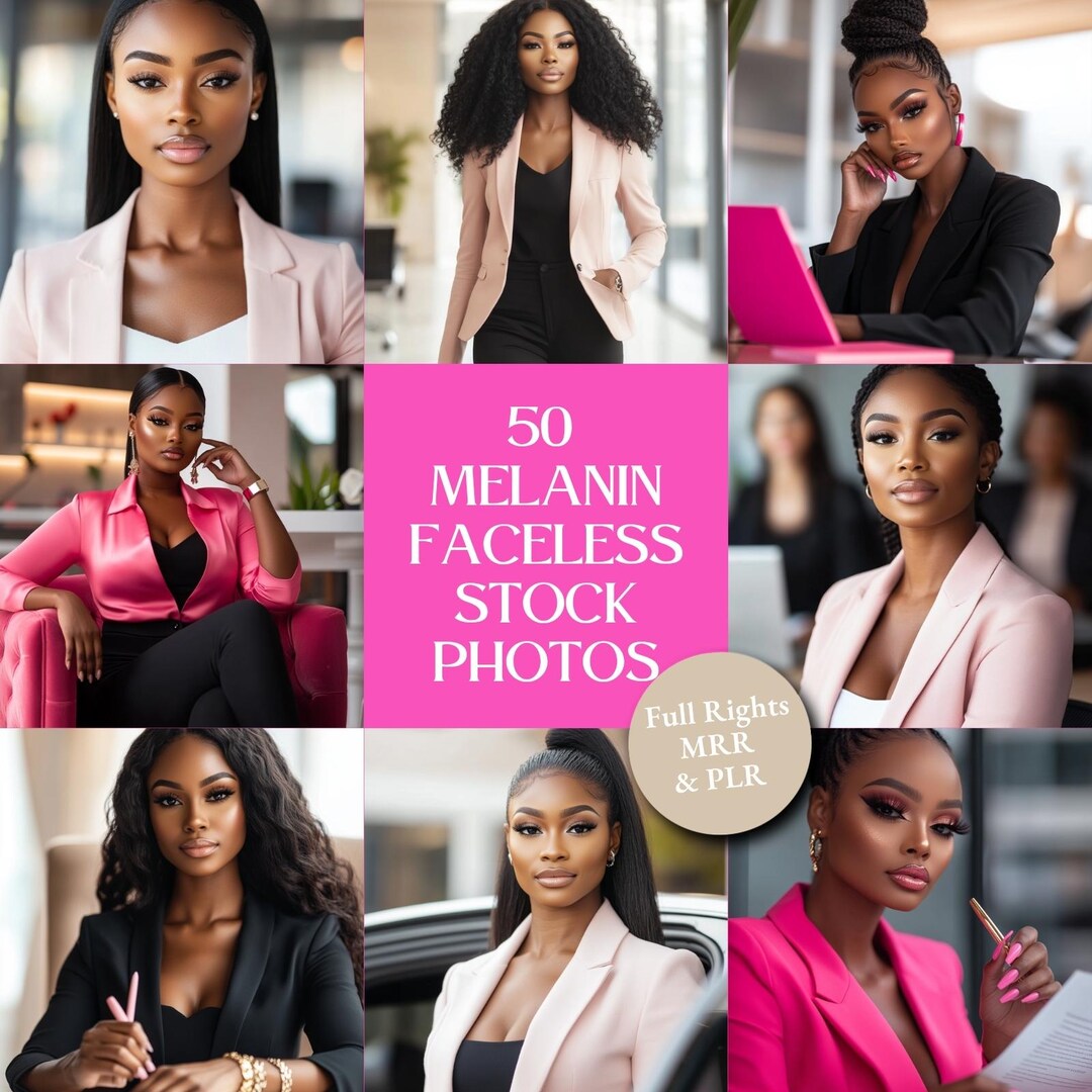 Melanin Faceless Stock Photos | 50 African American Women Images | PLR ...