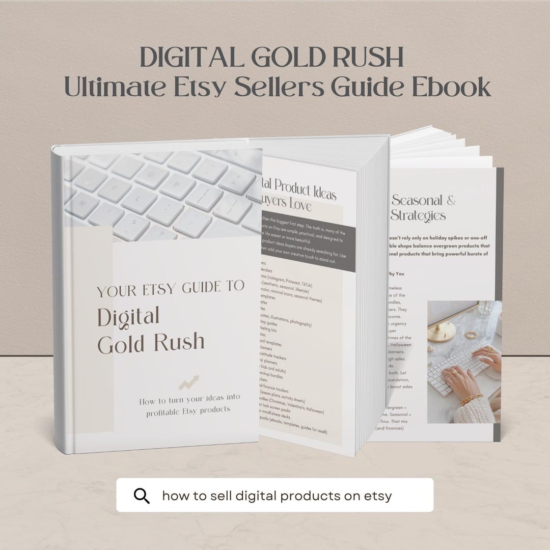 How to Sell on Etsy | Digital Gold Rush | Ultimate Etsy Sellers Guide ...