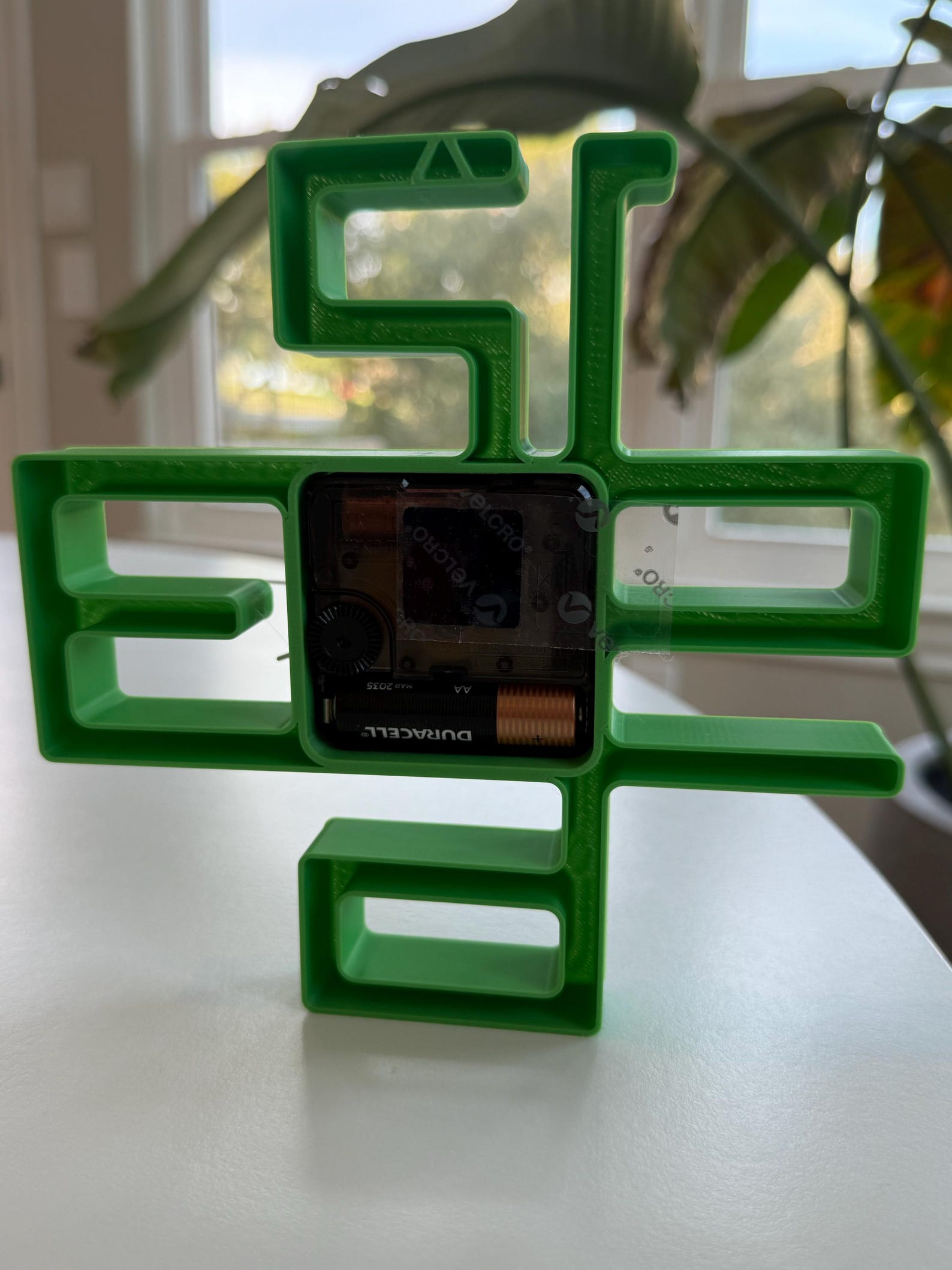 3D Printed Vintage Style Clock: Eco-friendly PLA, Modern Design - Etsy