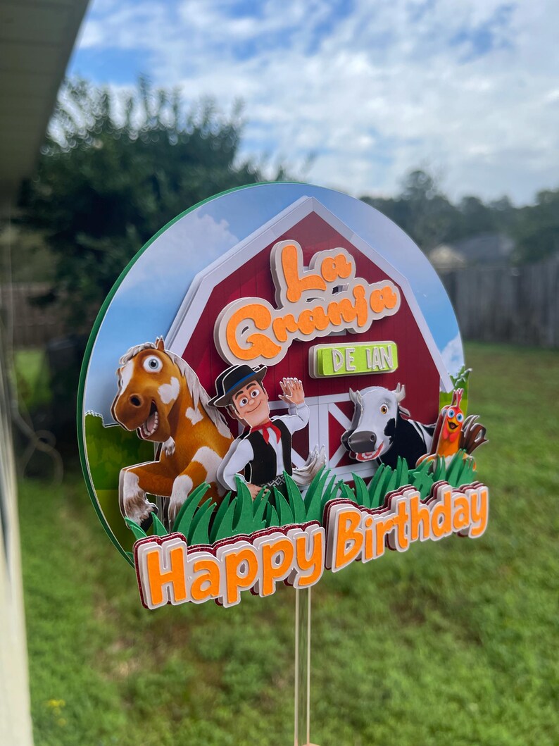 Cake Topper Granja De Zenon - Etsy