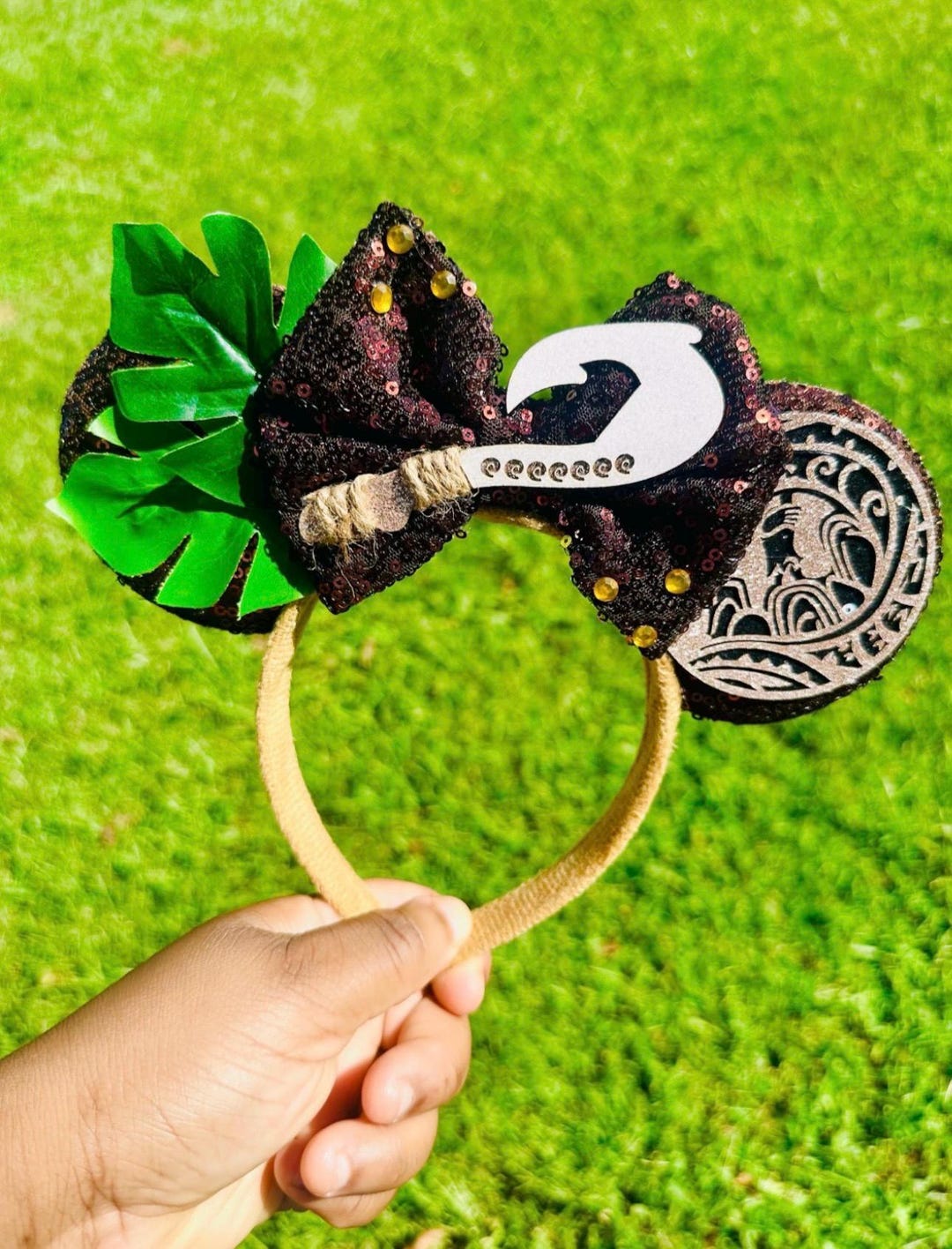 Maui Hook Mouse Ears, Moana Mouse Ears, Magical Hook Mouse Ears, Theme ...