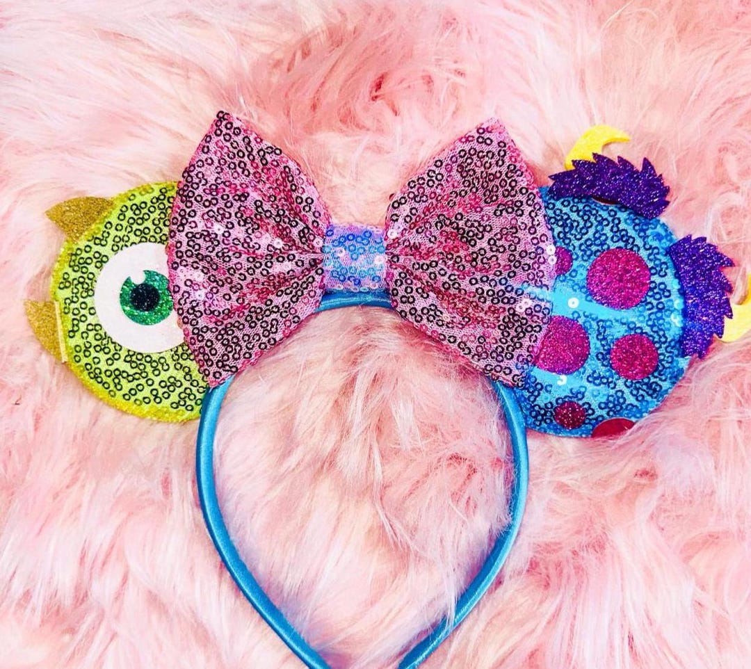 Monsters Inc Inspired Ears, Mike Inspired Mouse Ears, Sully Inspired ...