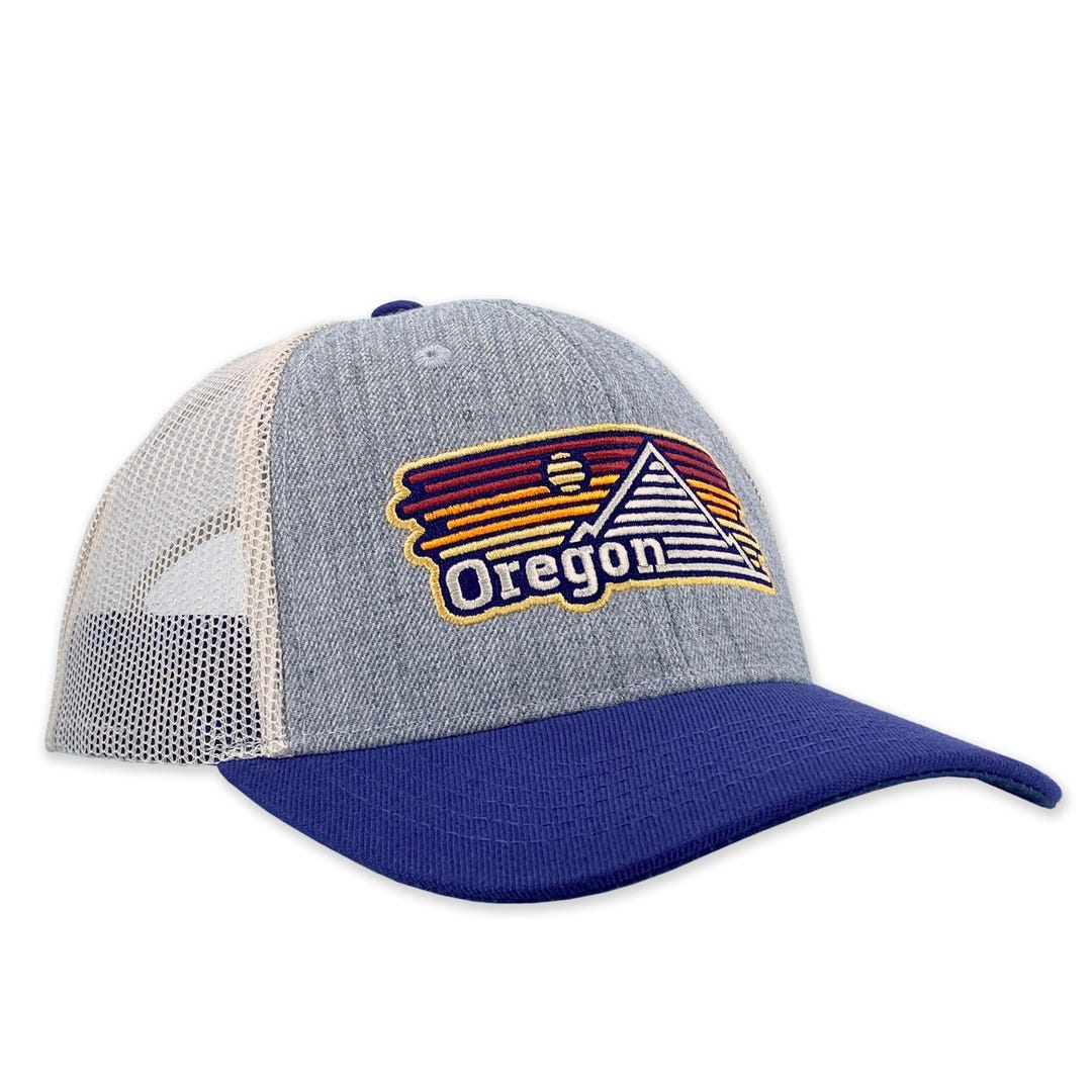Oregon Horizons | Curved Bill Snapback Hat - Etsy