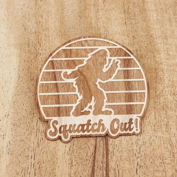 Squatch Sticker - Etsy
