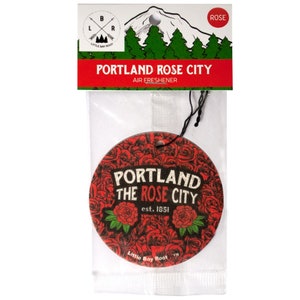Portland Rose City Vintage Air Freshener - Etsy