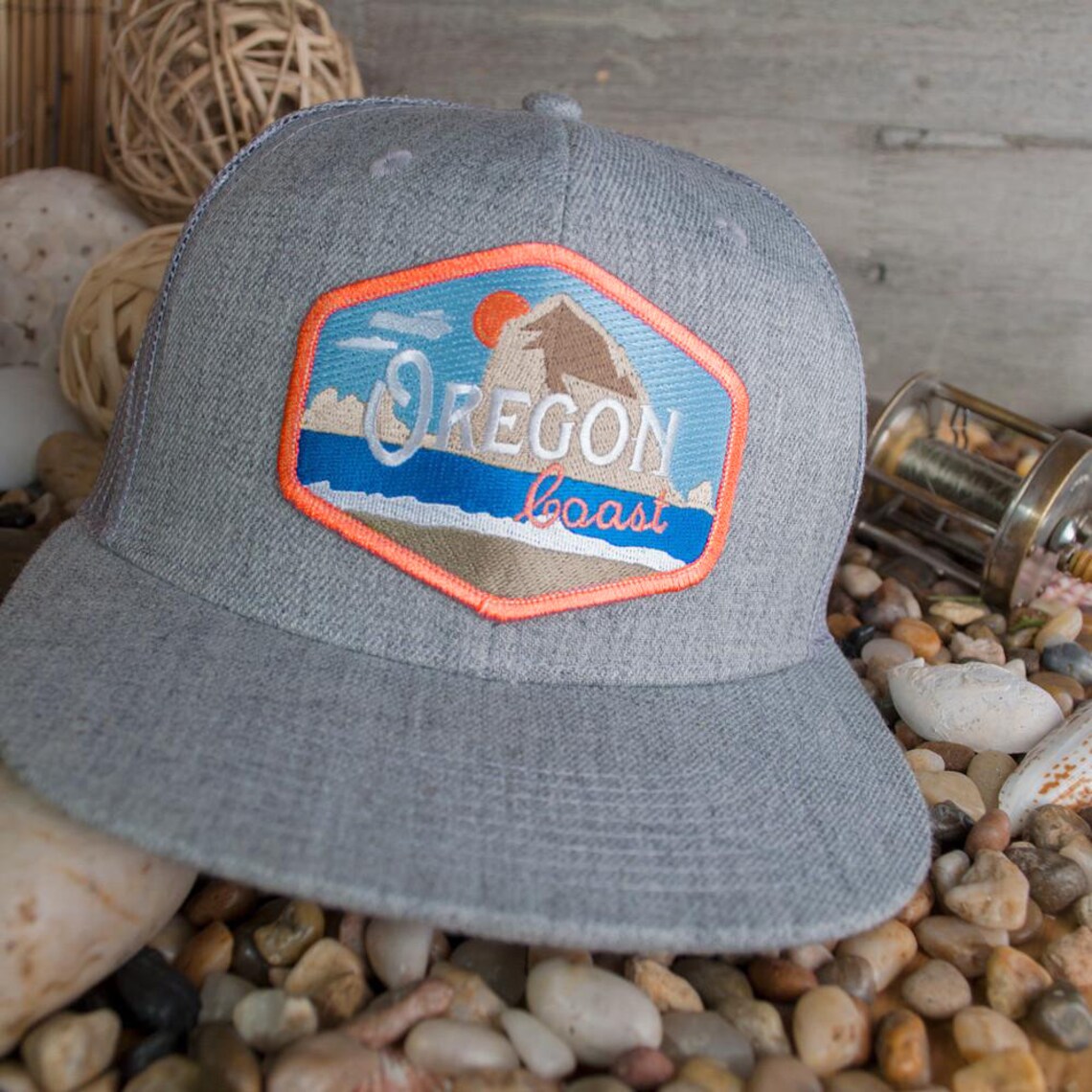 Oregon Coast Vintage Trucker Hat | Etsy