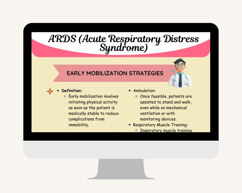 ARDS Acute Respiratory Distress Syndrome, ICU Nursing Note Bundle, ICU ...
