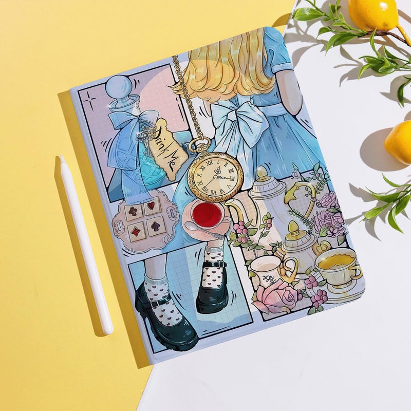 iPad Cover Alice Book - Etsy